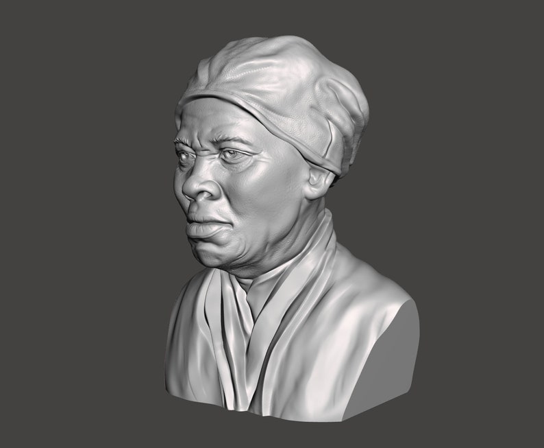 3D Model of Harriet Tubman - High-quality STL File for 3D Printing ...