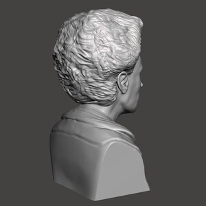 3D Model of Marie Curie - High-quality STL File for 3D Printing ...