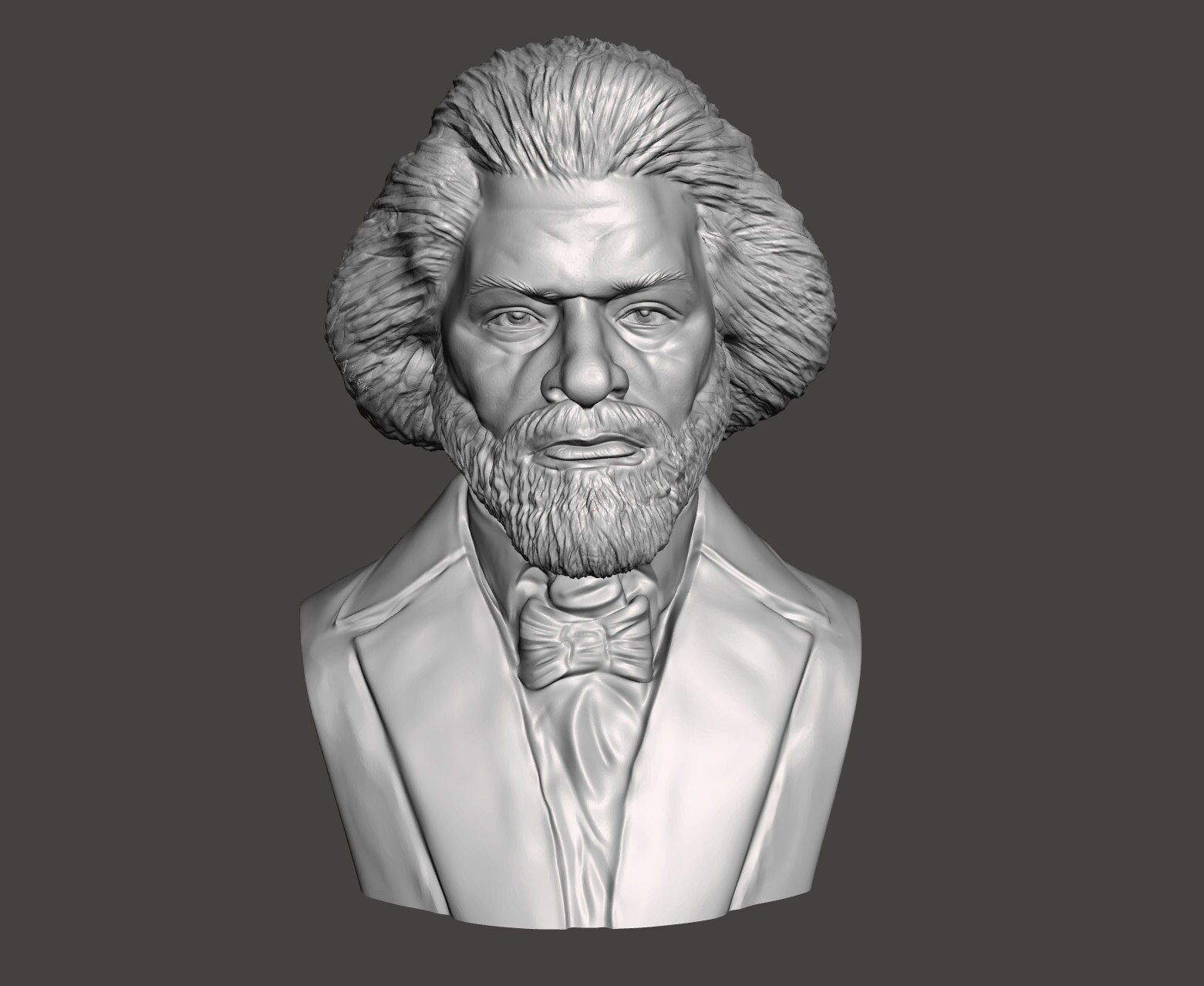 3D Model of Frederick Douglass - High-quality STL File for 3D Printing (PERSONAL USE) - Etsy