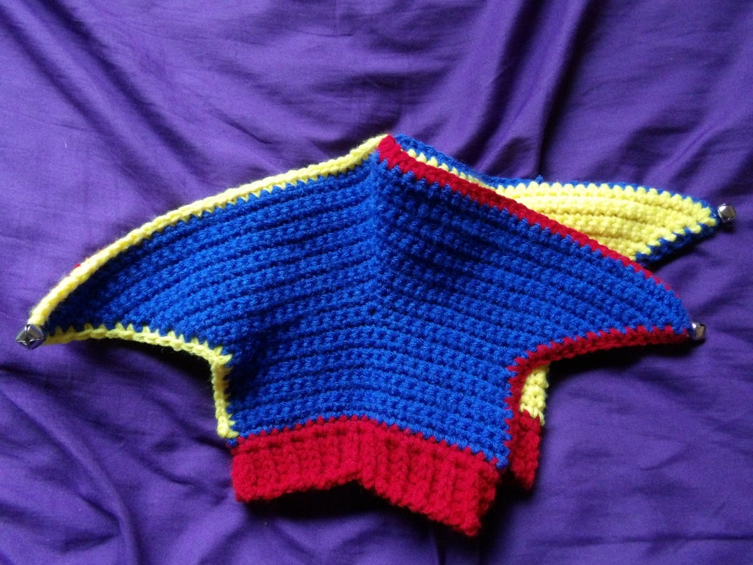 Crochet Jester Hats - Etsy