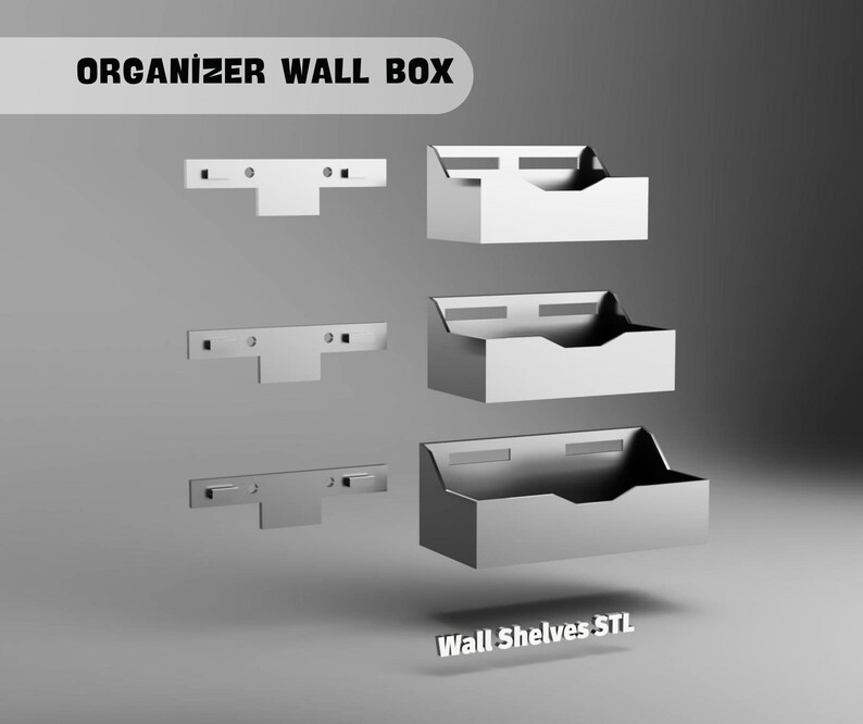 Wall Shelves, Wall Hanging Material Racks, Workshop Organizer, Workshop ...