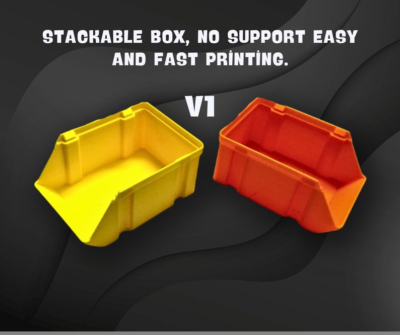 Stackable Box File, 3d Print Files, Do It Yourself Drawer, Table Box ...