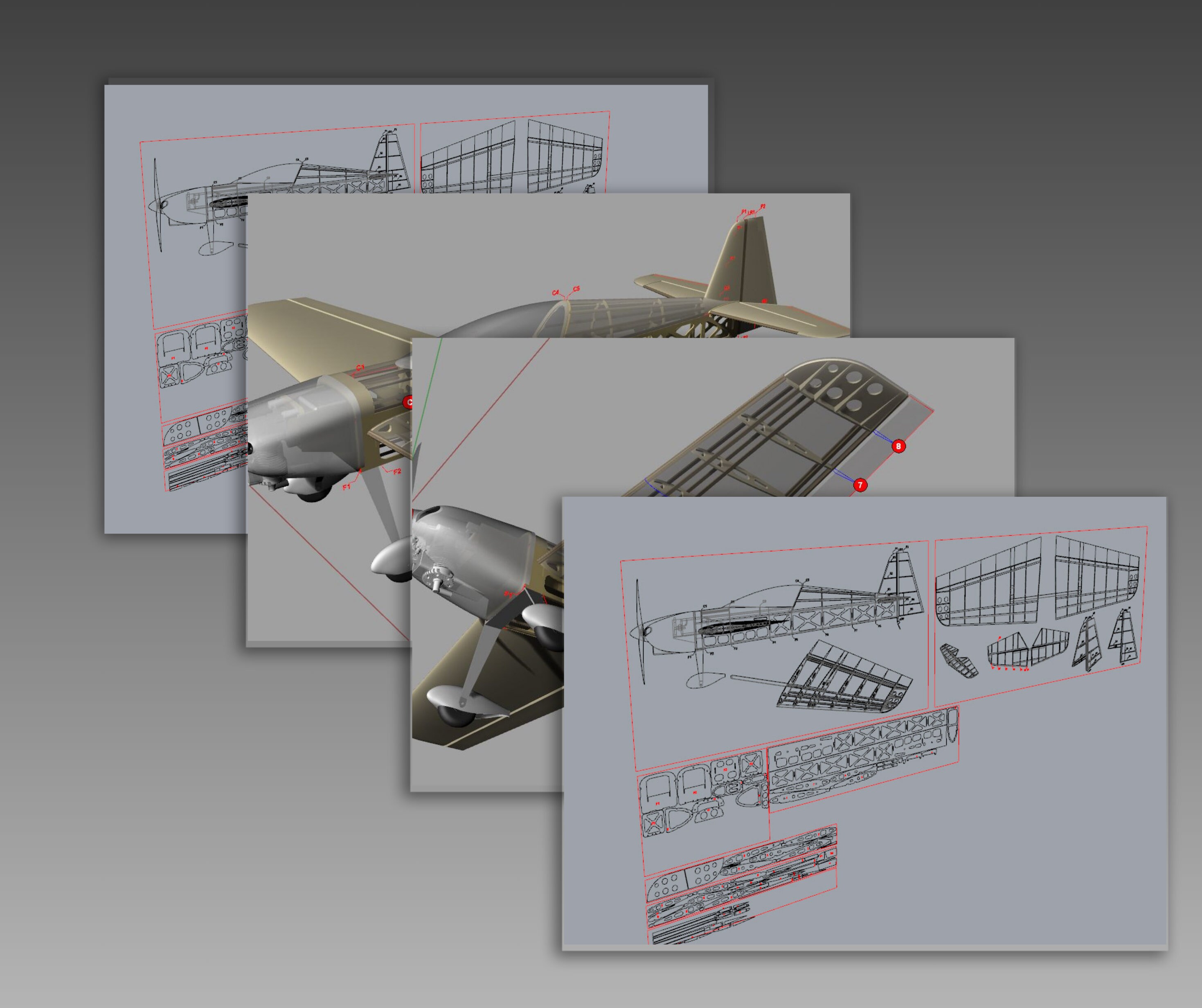 Rc Plane Extra 300 Plane Files, Rc Airplane, Aircraft, Digital Download ...