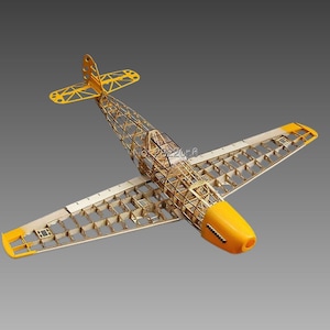 Rc Model BF-109, Rc Plane Laser Cut File For, Rc Airplane Ideal for DIY ...