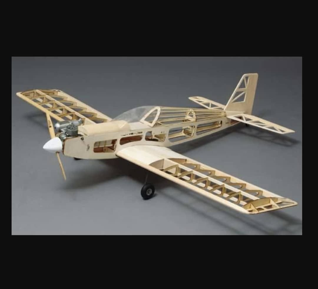 Airplane Rc P51-B Laser Cut File Digital Download Drawing Dxf - Etsy Canada