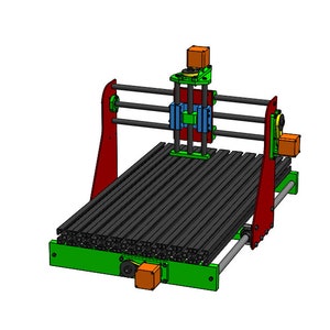 CNC Cutting Machine, Completely Ready, Cad 3D Completed File, Easy DIY ...