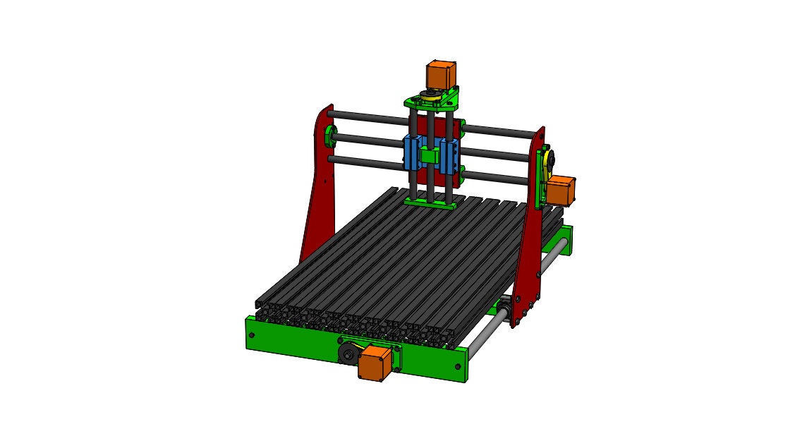 CNC Cutting Machine, Completely Ready, Cad 3D Completed File, Easy DIY ...