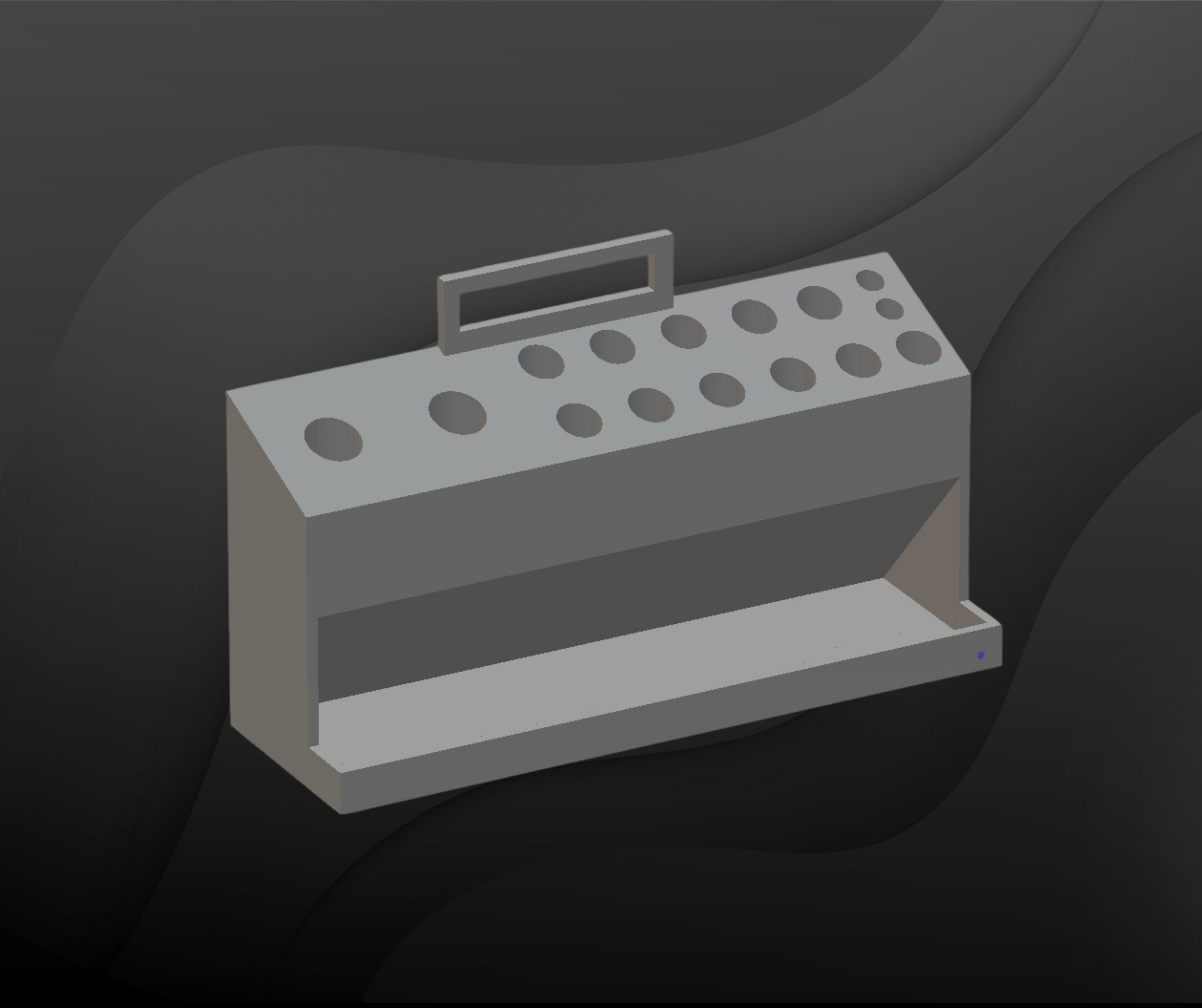 Drill Bit Holder, Diy, Wall Hanging Bracket, 3d Print Drill Bit Holder ...