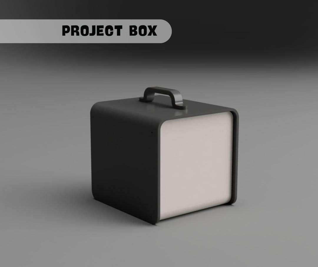 Modular Project Box, STL File for 3D Printing, Portable Electronics ...