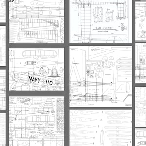 Rc Plane 10 Pcs Package Plan, Rc Model Airplane, Rc Aircraft, Digital ...