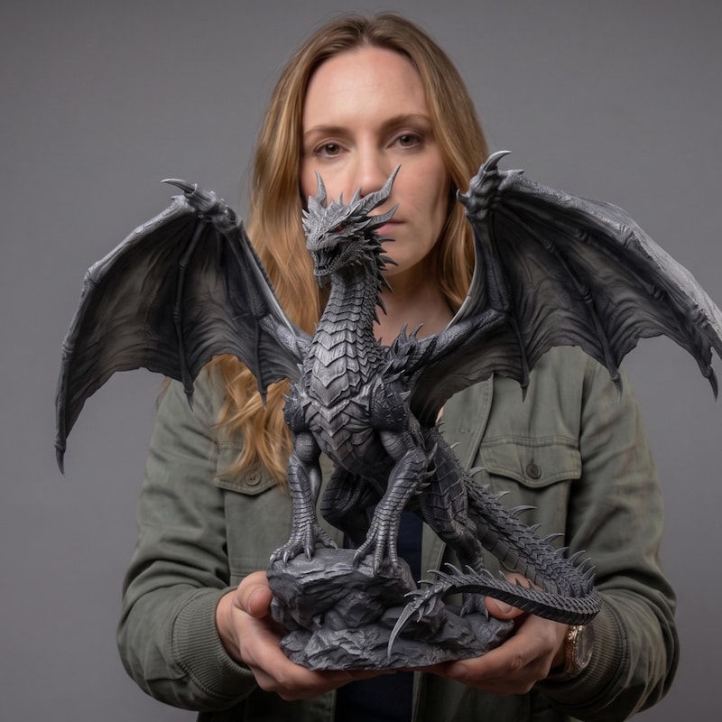 Wyvern Dragon Stl - Etsy