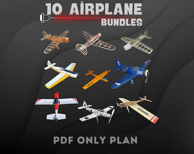 DIY Foam RC Plane PDF Plan-p19 Python Instant Download - Etsy Canada