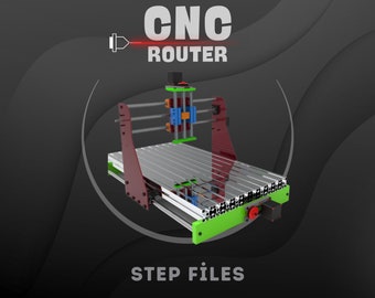 CNC Cutting Machine, Completely Ready, Cad 3D Completed File, Easy DIY ...