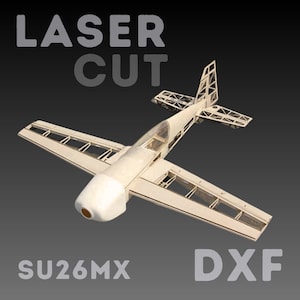 Rc Plane Su26mx Laser Cut File, Rc Airplane, Aircraft Digital Download ...