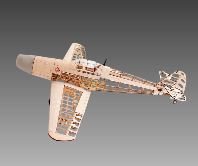 Rc Model BF-109, Rc Plane Laser Cut File For, Rc Airplane Ideal for DIY ...