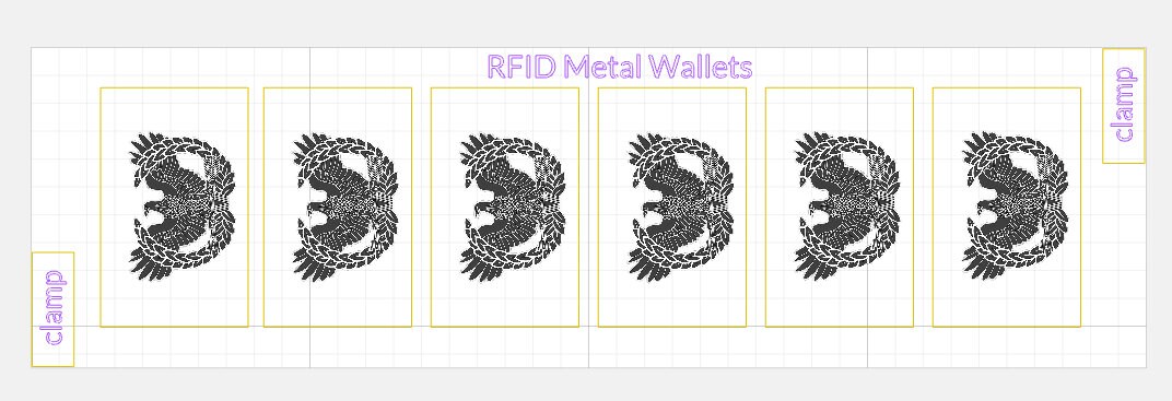 Xtool F1 Six6 Wallet Template, Xtool F1 Template, Xtool F1 Slide ...