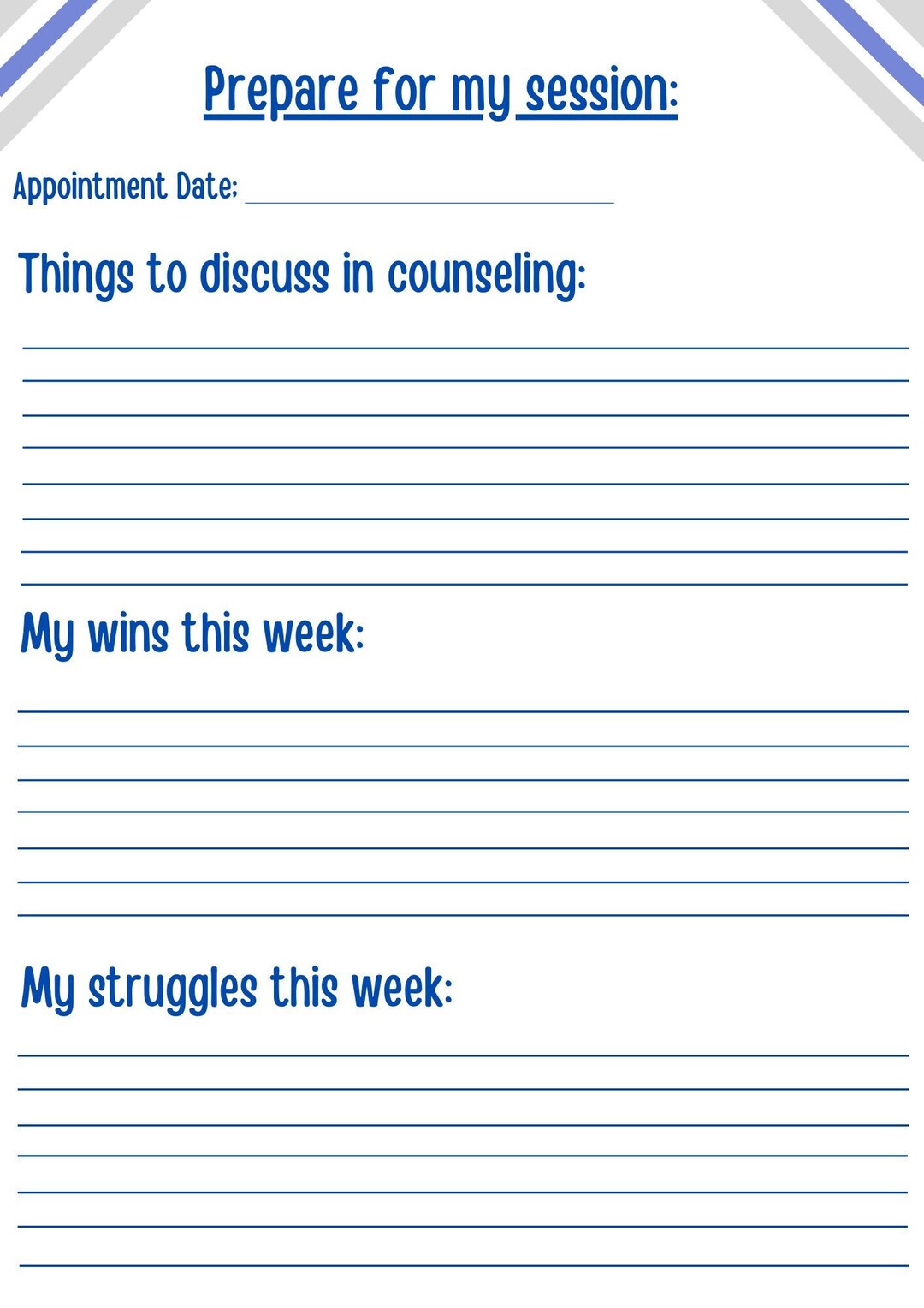 The Therapy Sidekick-digital Copy - Etsy