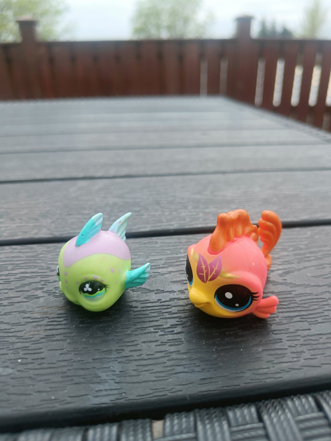Littlest Pet Shop Lucky Pets Crystal Ball Flippy (#no#) Pet #2092 Fish ...