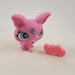 Littlest Pet Shop LPS #1337 Orange Pet Triplets Kitten Cat Purple Eyes ...