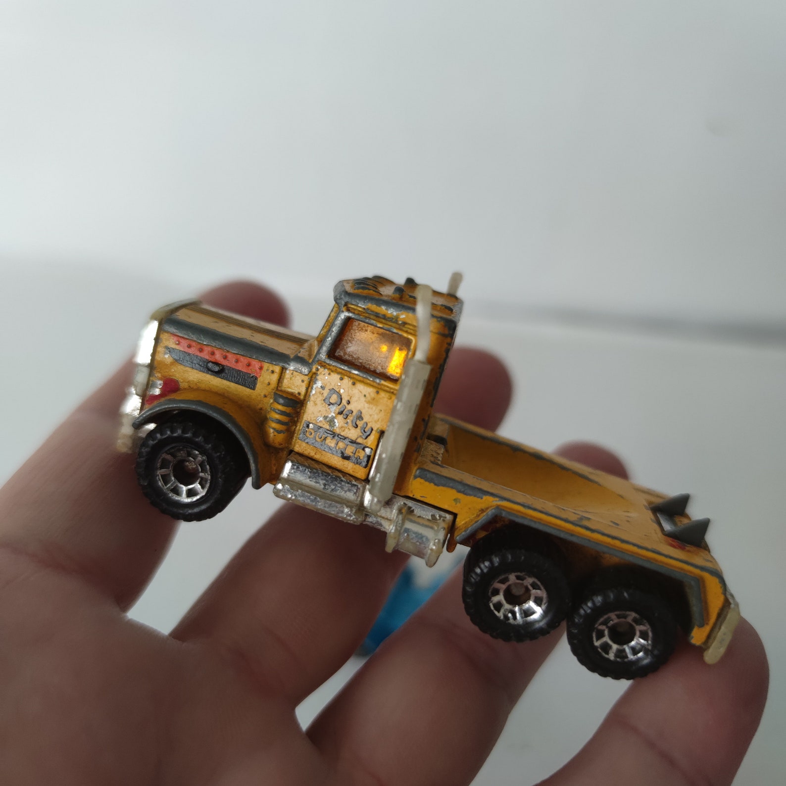 Matchbox Peterbilt Cab cement Mixer 1981 Leyland Roadtrain Tractor Unit ...