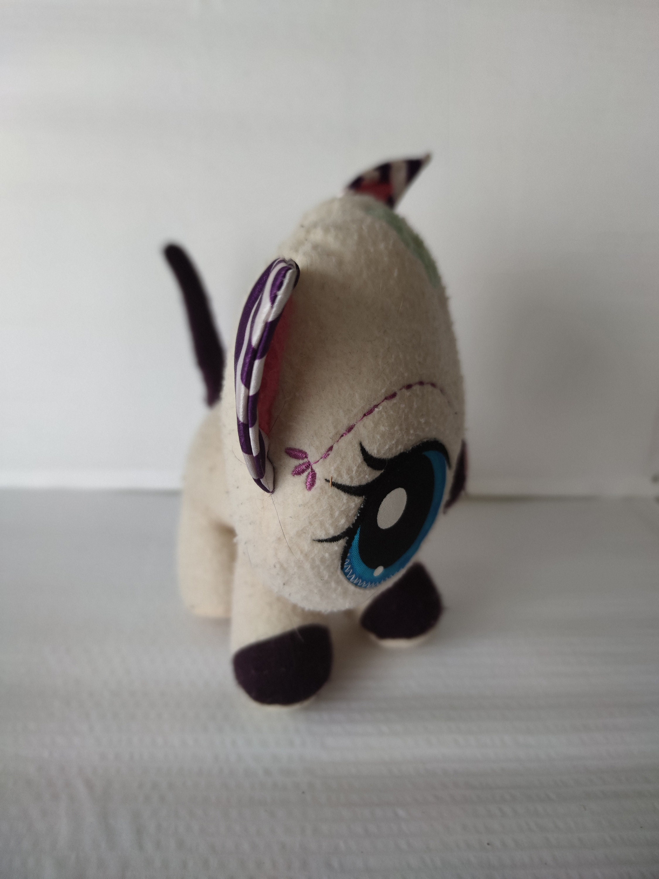 Littlest Pet Shop LPS VIP Siamese Cat Plush Toy Hasbro Flower - Etsy
