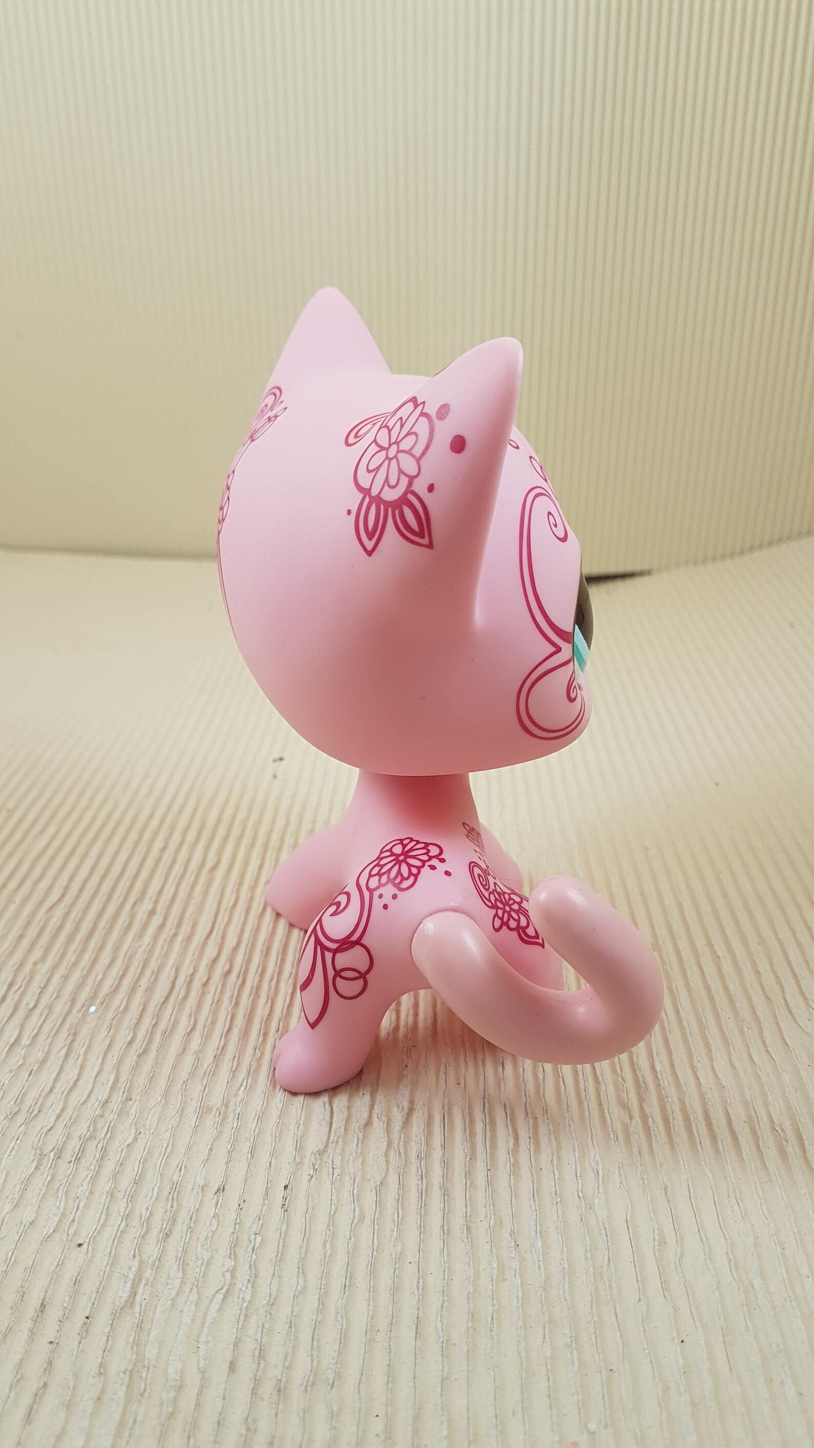 Jumbo LPS Shorthair Cat Authentic Hasbro Deco Littlest Pet Shop Pet 5 ...