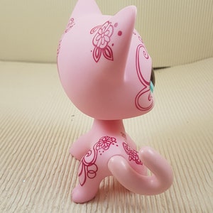 Jumbo LPS Shorthair Cat Authentic Hasbro Deco Littlest Pet Shop Pet 5 ...