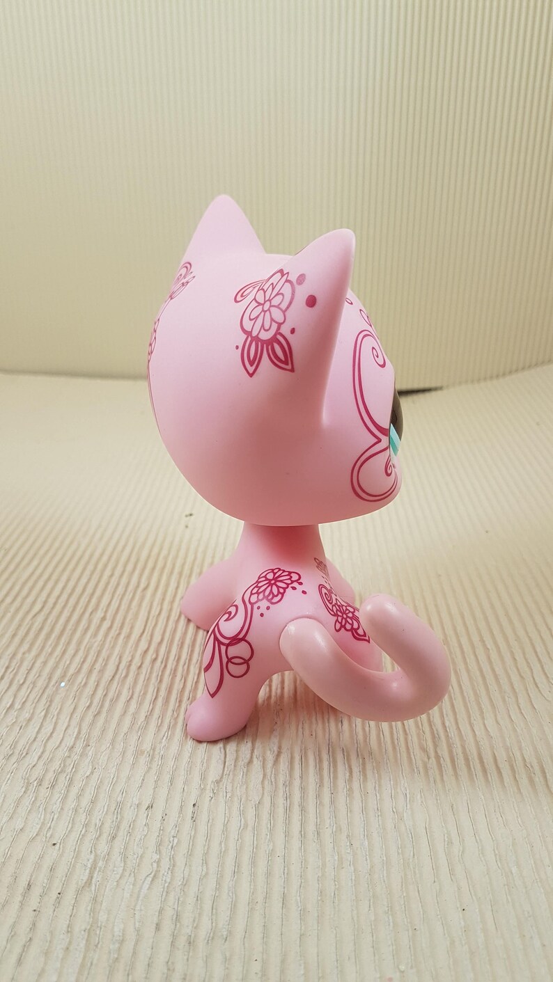 Jumbo LPS Shorthair Cat Authentic Hasbro Deco Littlest Pet Shop Pet 5 ...