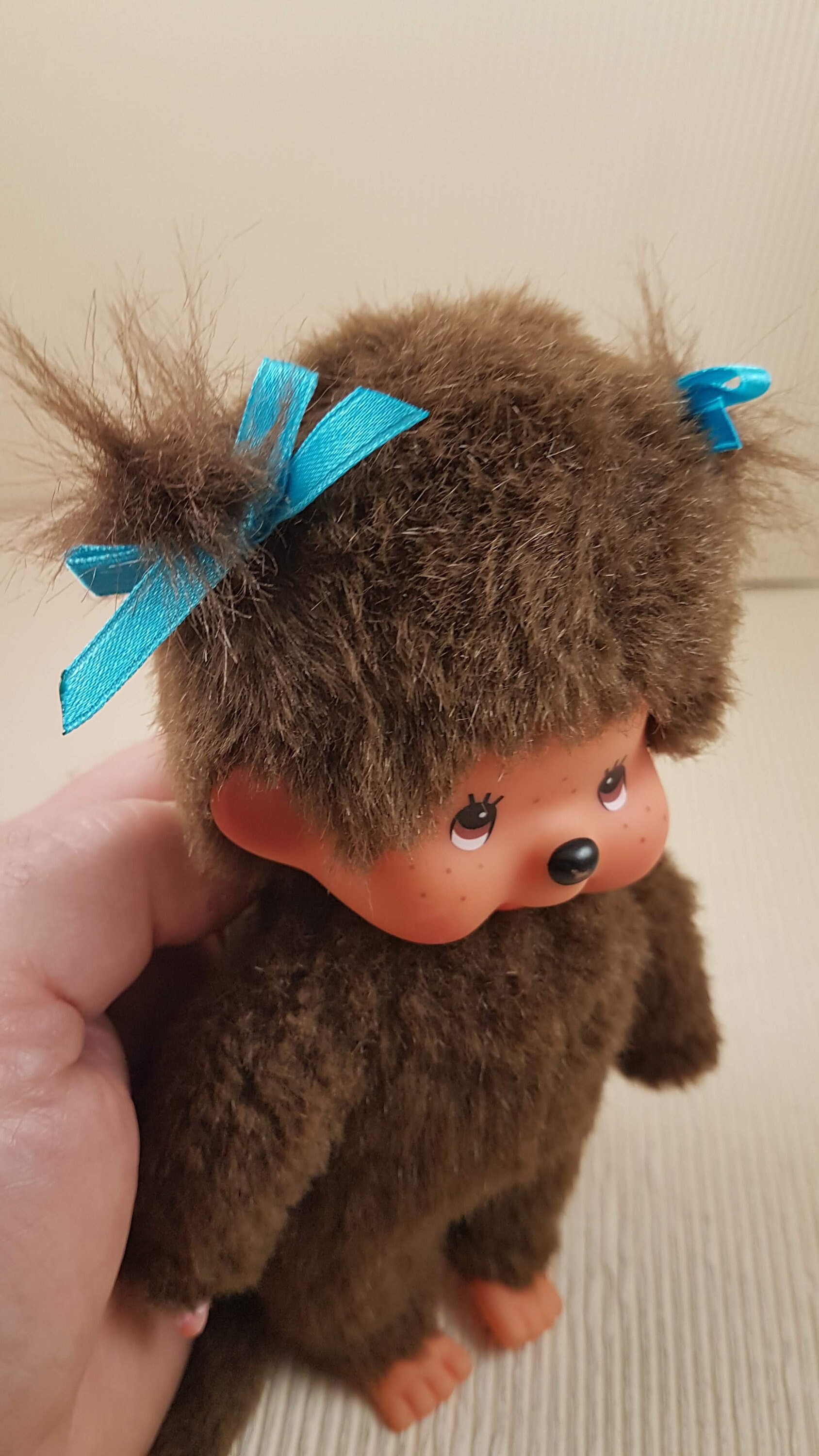 Vintage Monchhichi, Monchichi Doll, Little Monkey Girl, Gift Idea - Etsy