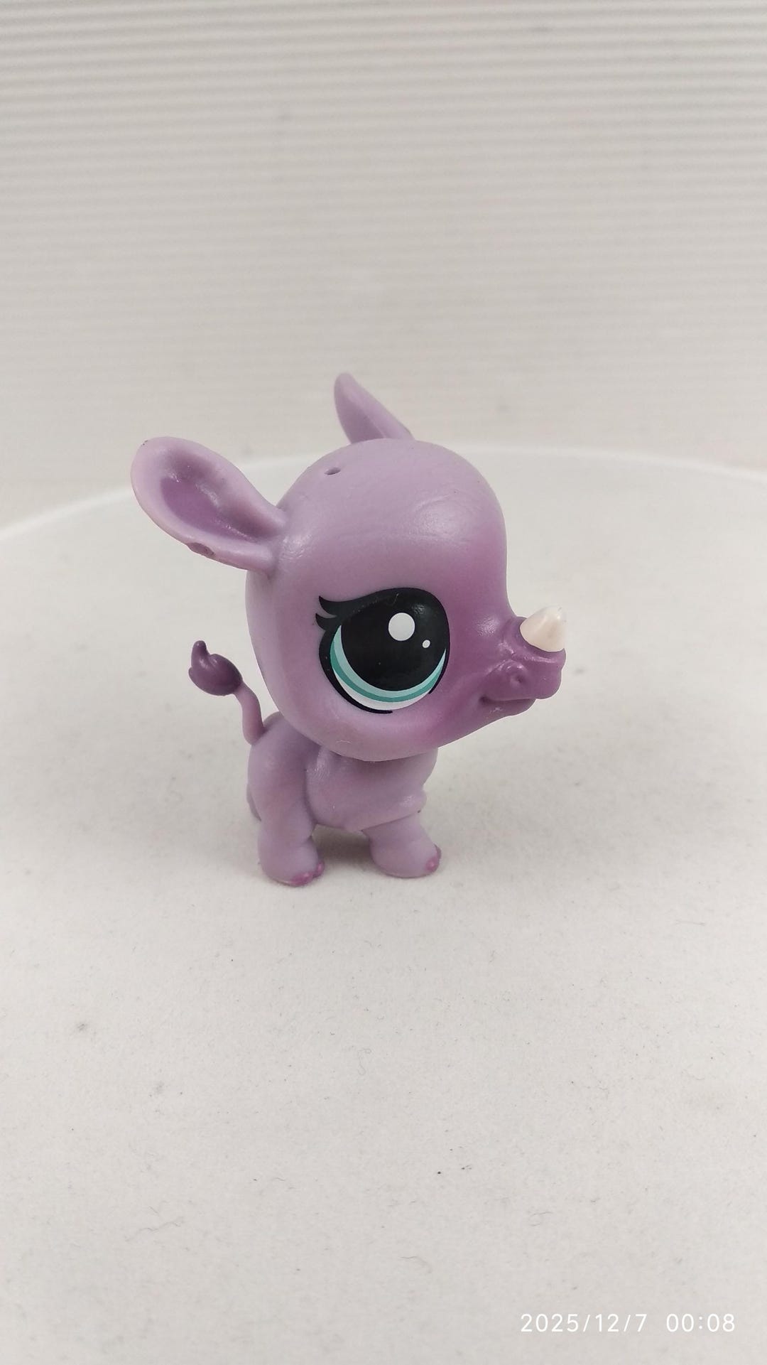 Authentic Littlest Pet Shop LPS #259 Lavender Purple Baby Una Unger ...