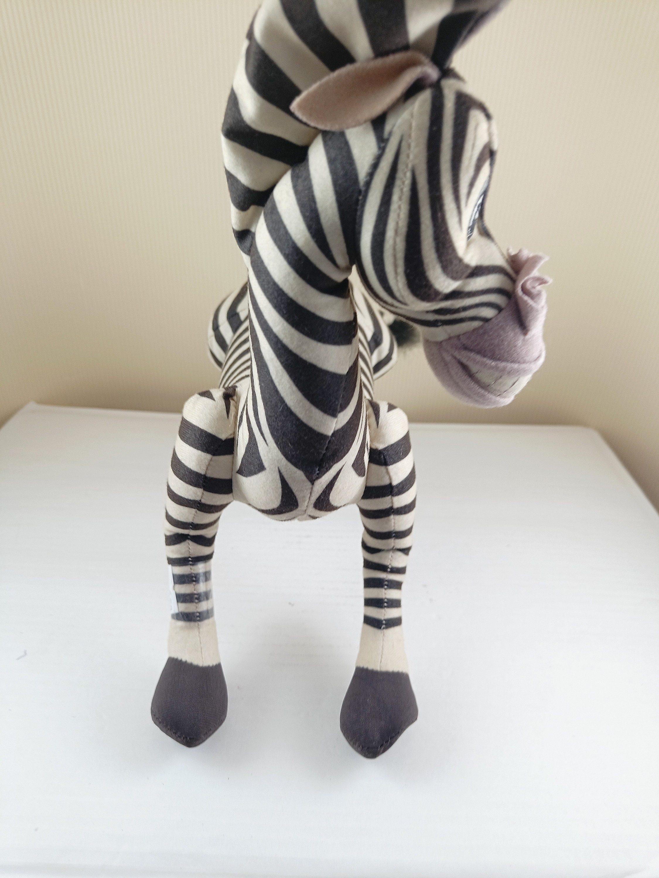Vintage Disney Marty Speaking Zebra Plush Toy - Etsy