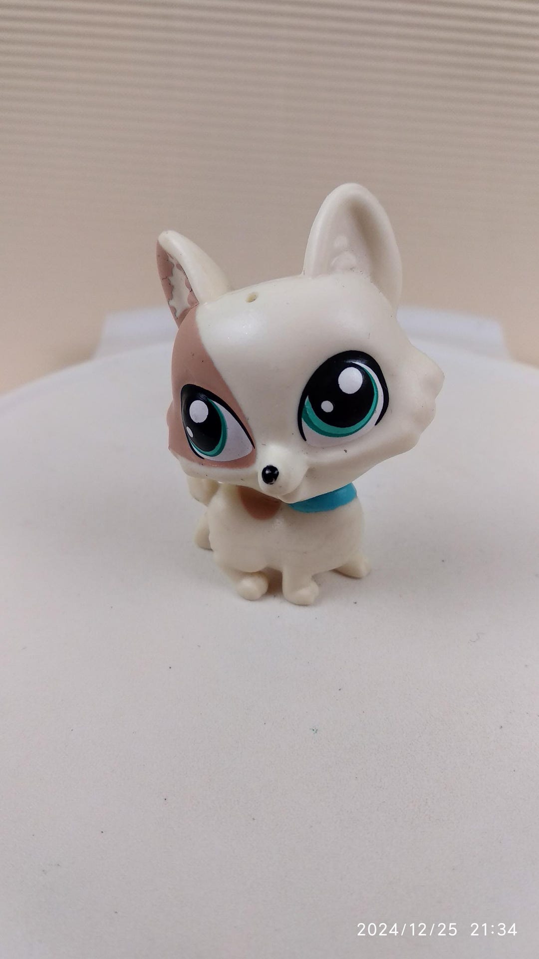 Littlest Pet Shop LPS #4006 Argo Kibbley Dog Blue Eyes Corgi Brown Tan ...