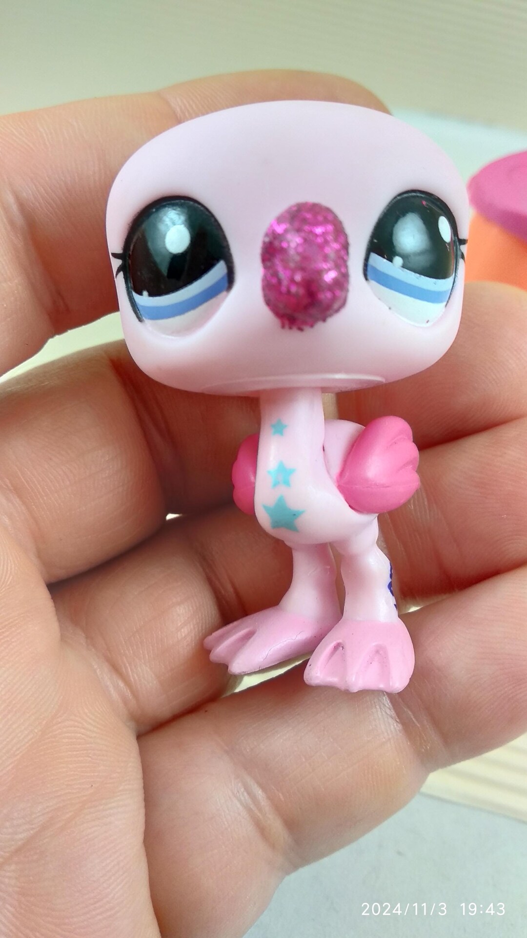 Littlest Pet Shop # 2263 Flamingo Authentic Lps - Etsy