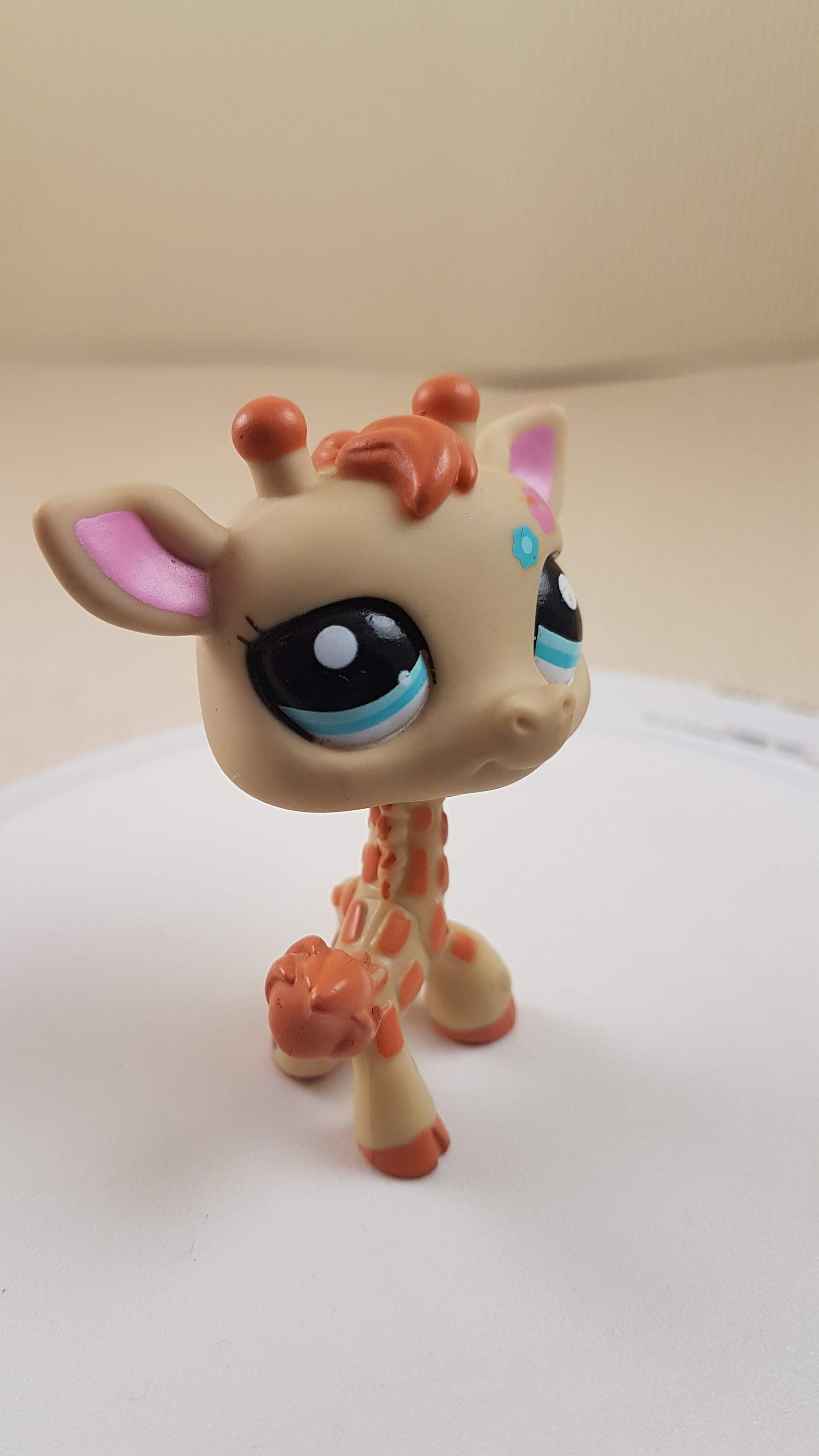 Authentic Littlest Pet Shop LPS 2222 Flower Giraffe Blue Eyes - Etsy