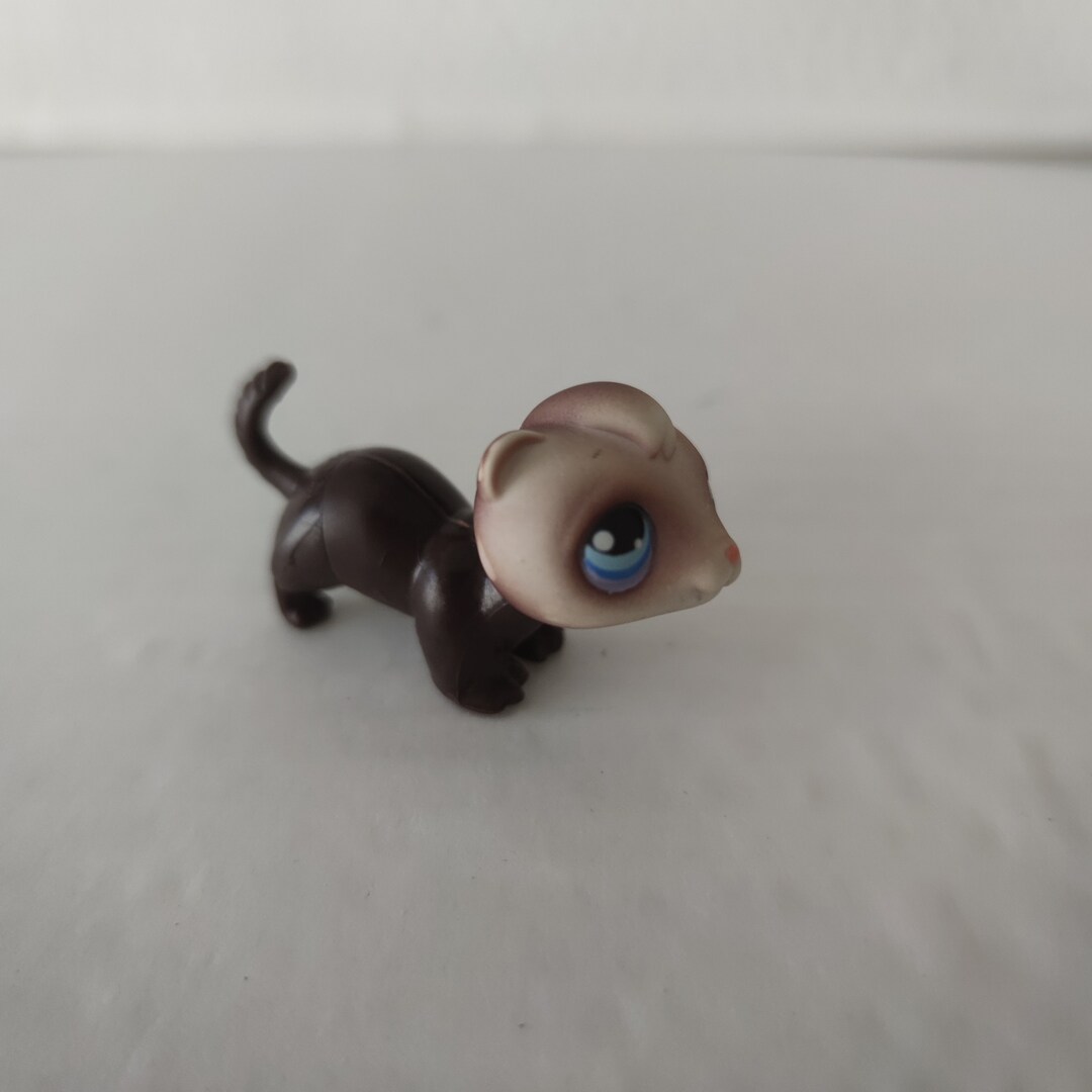 Littlest Pet Shop Brown Mink With Blue Eyes LPS - Etsy