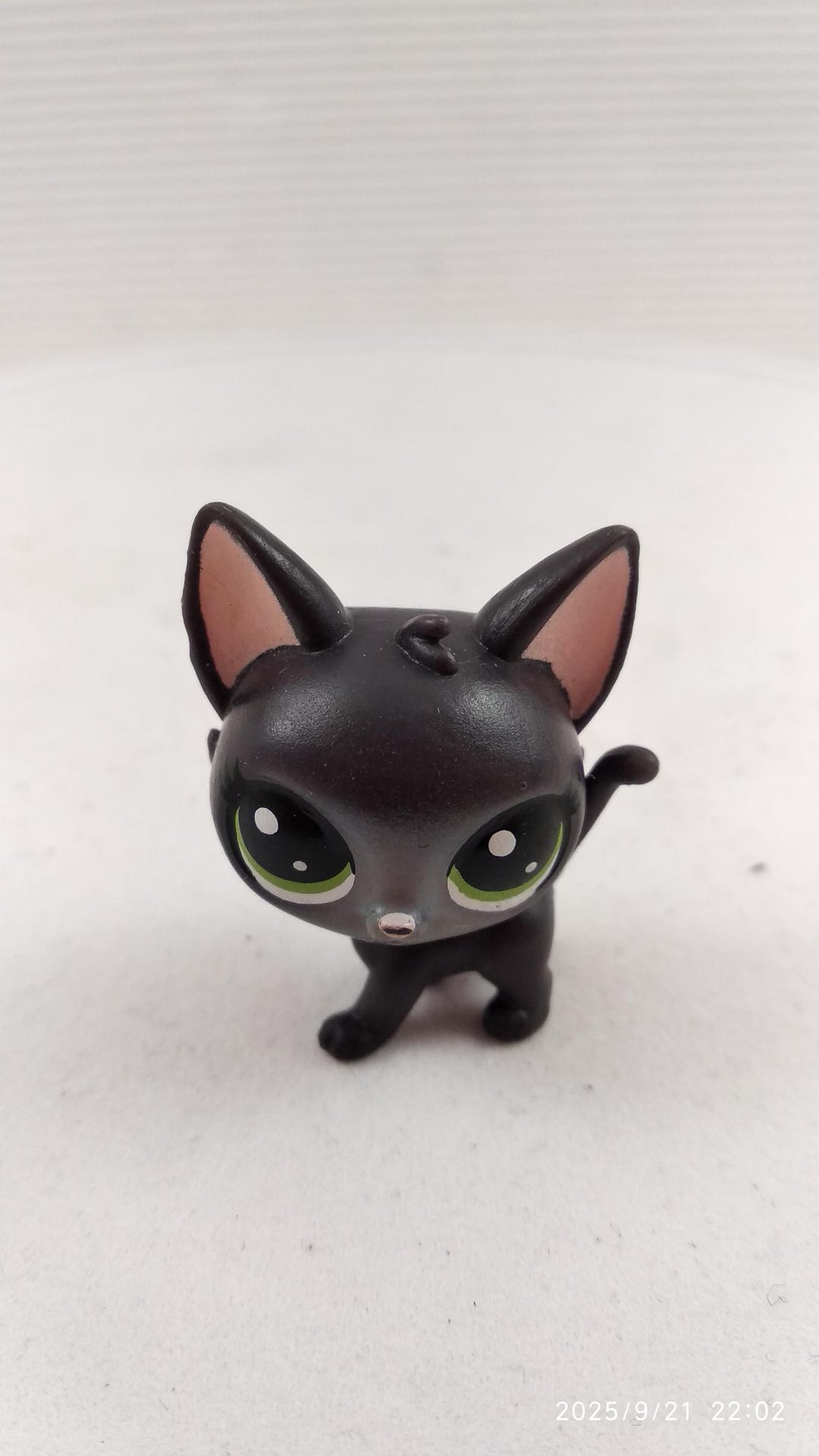 Littlest Pet Shop Authentic # 2-74 Jade Catkin Black G6 Cat Kitten ...