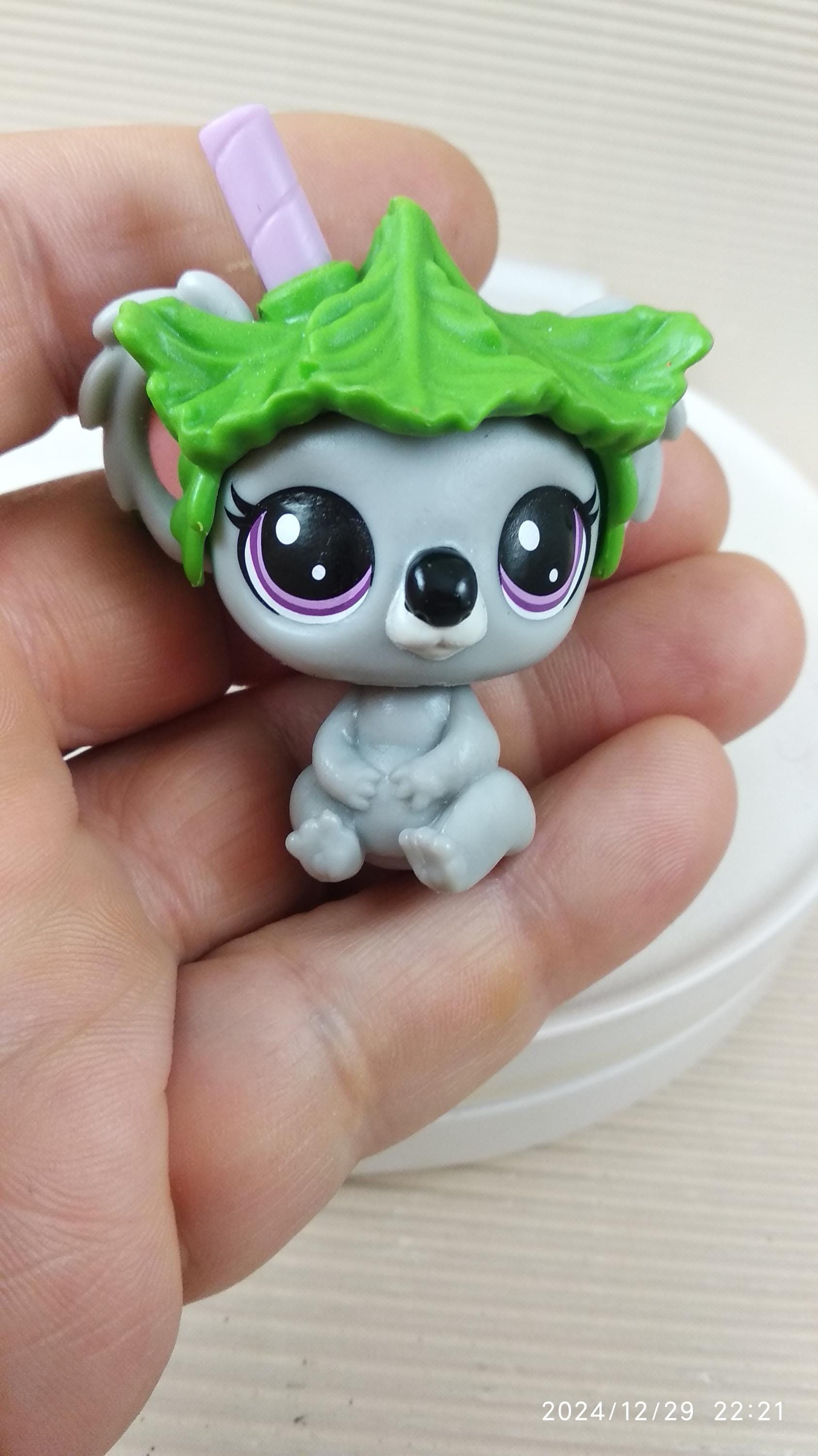 Littlest Pet Shop LPS Authentic Thirsty Pets Koala Bear 4-167 Rare - Etsy