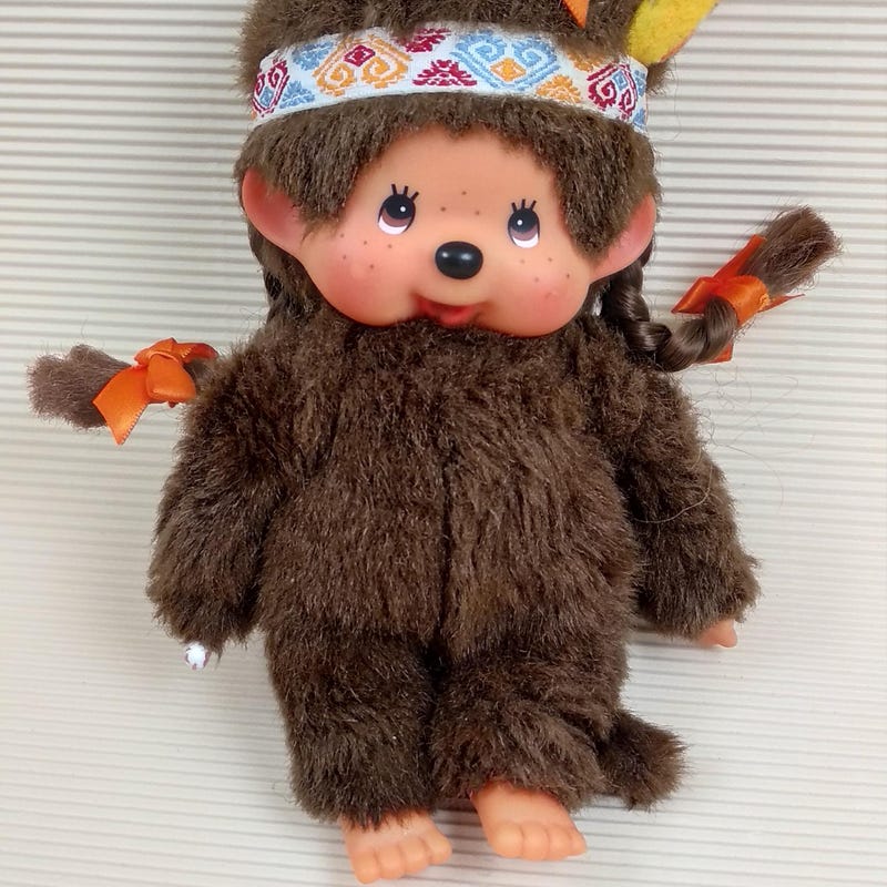 Juguete kiki monchichi - Etsy México