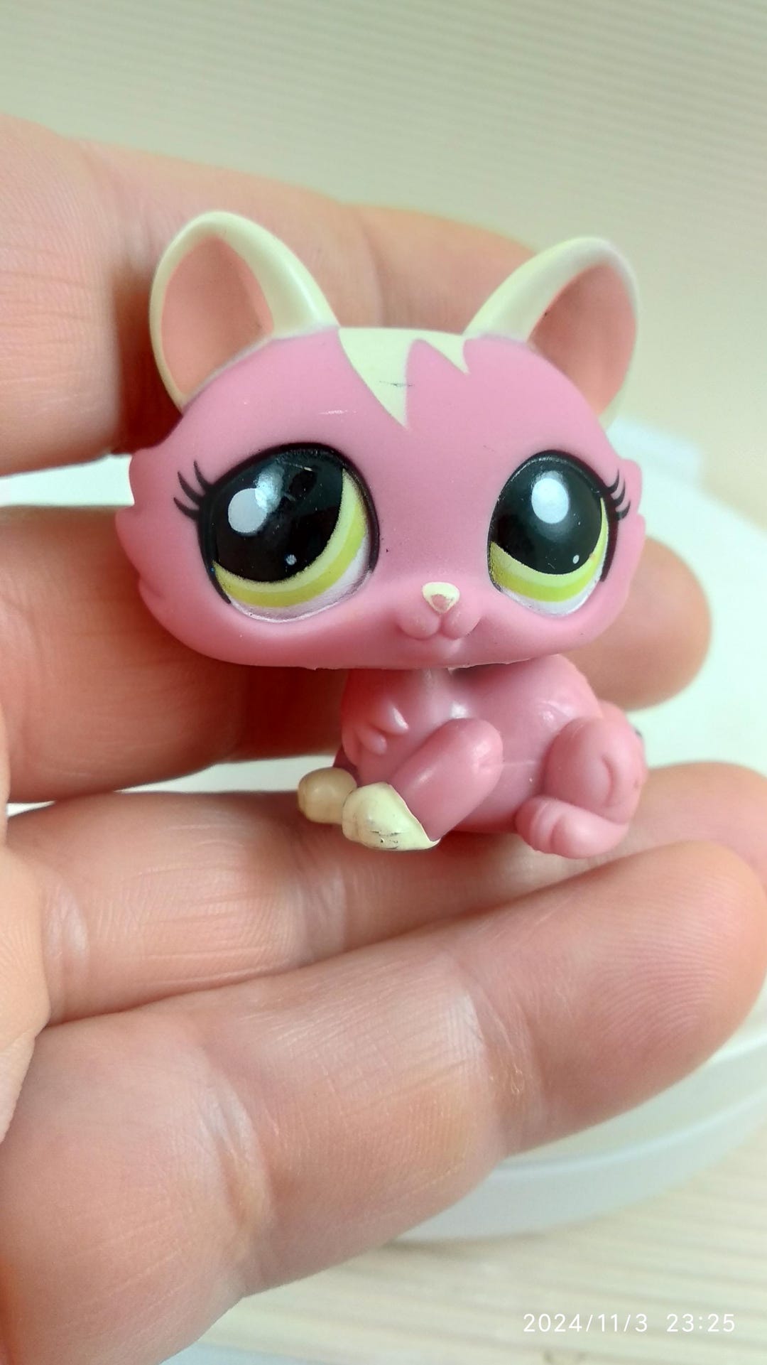 Littlest Pet Shop Cat LPS Purple #1900 Vintage Toy Kitten - Etsy