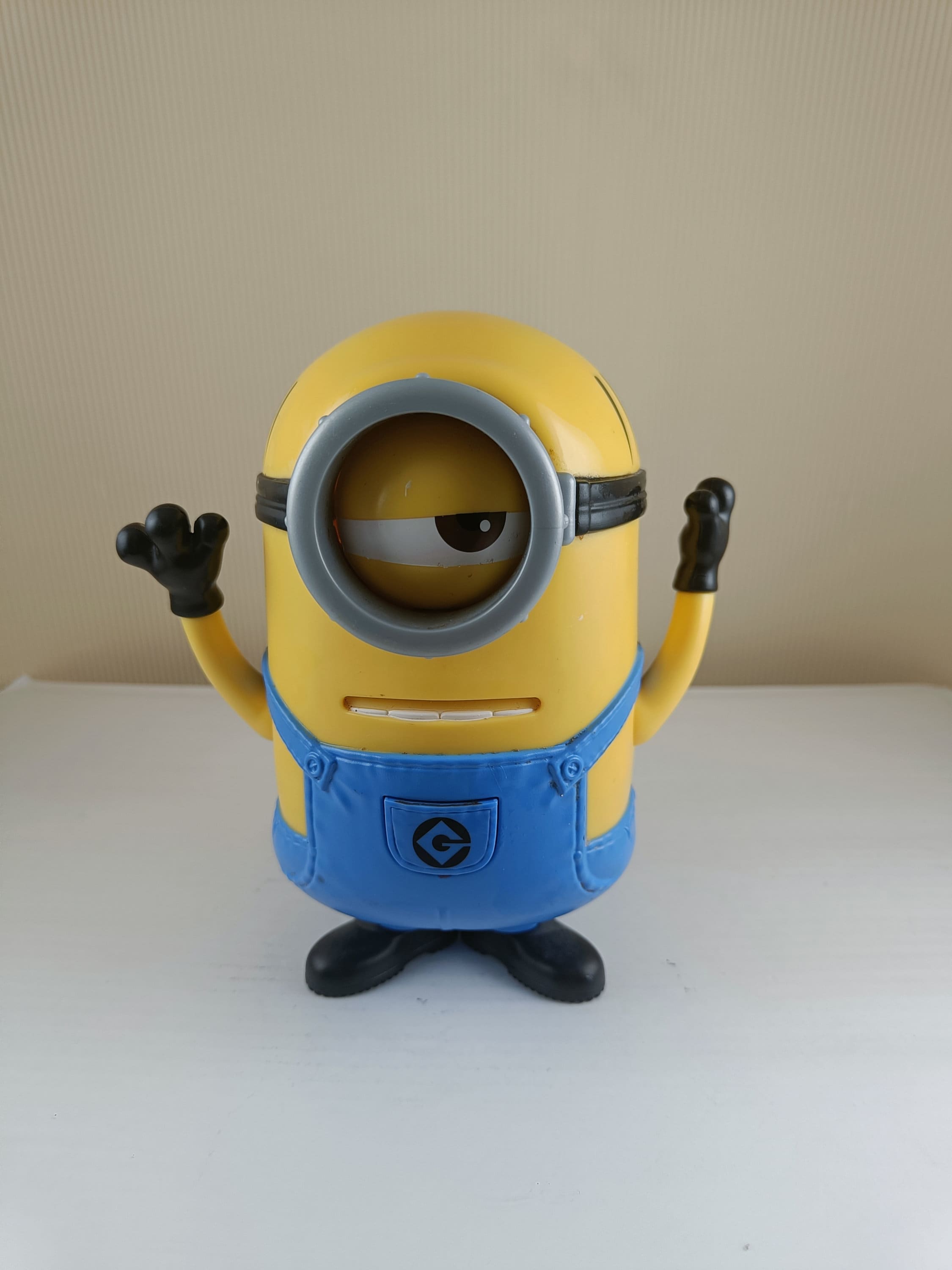 Vintage Minion Doll Despicable Me Plastic Active Toy Laughing - Etsy