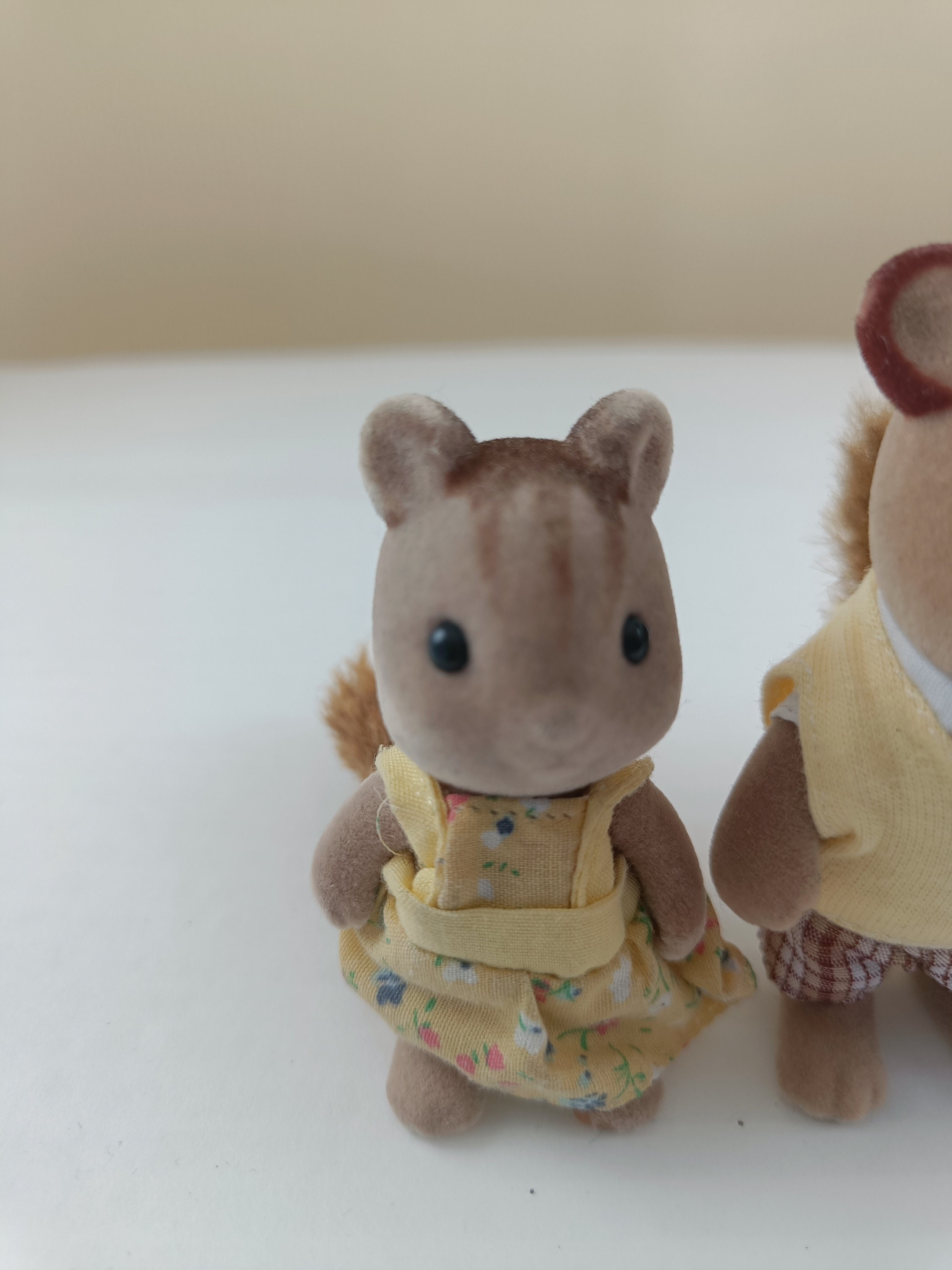 Calico Critters Walnut Squirrel Family of 3 Sylvanian Family - Etsy