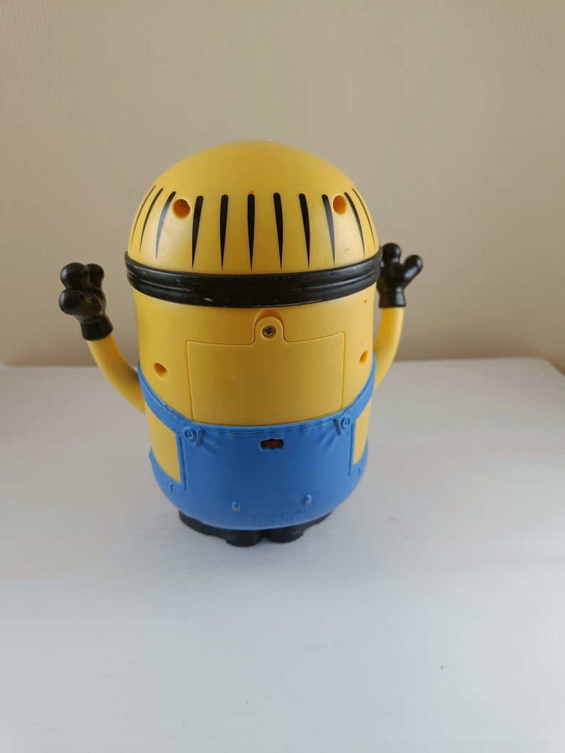 Vintage Minion Doll Despicable Me Plastic Active Toy Laughing - Etsy