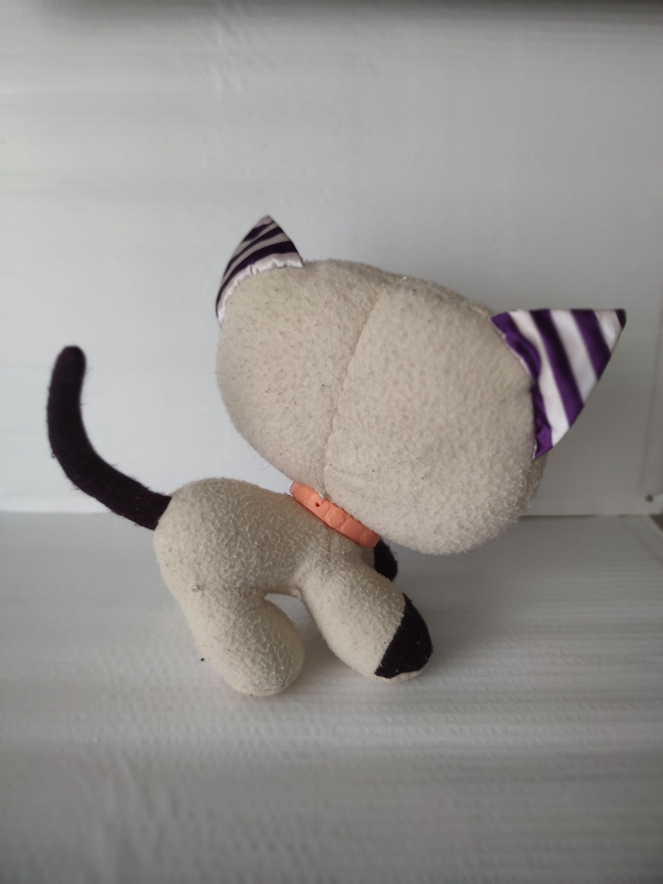Littlest Pet Shop LPS VIP Siamese Cat Plush Toy Hasbro Flower - Etsy