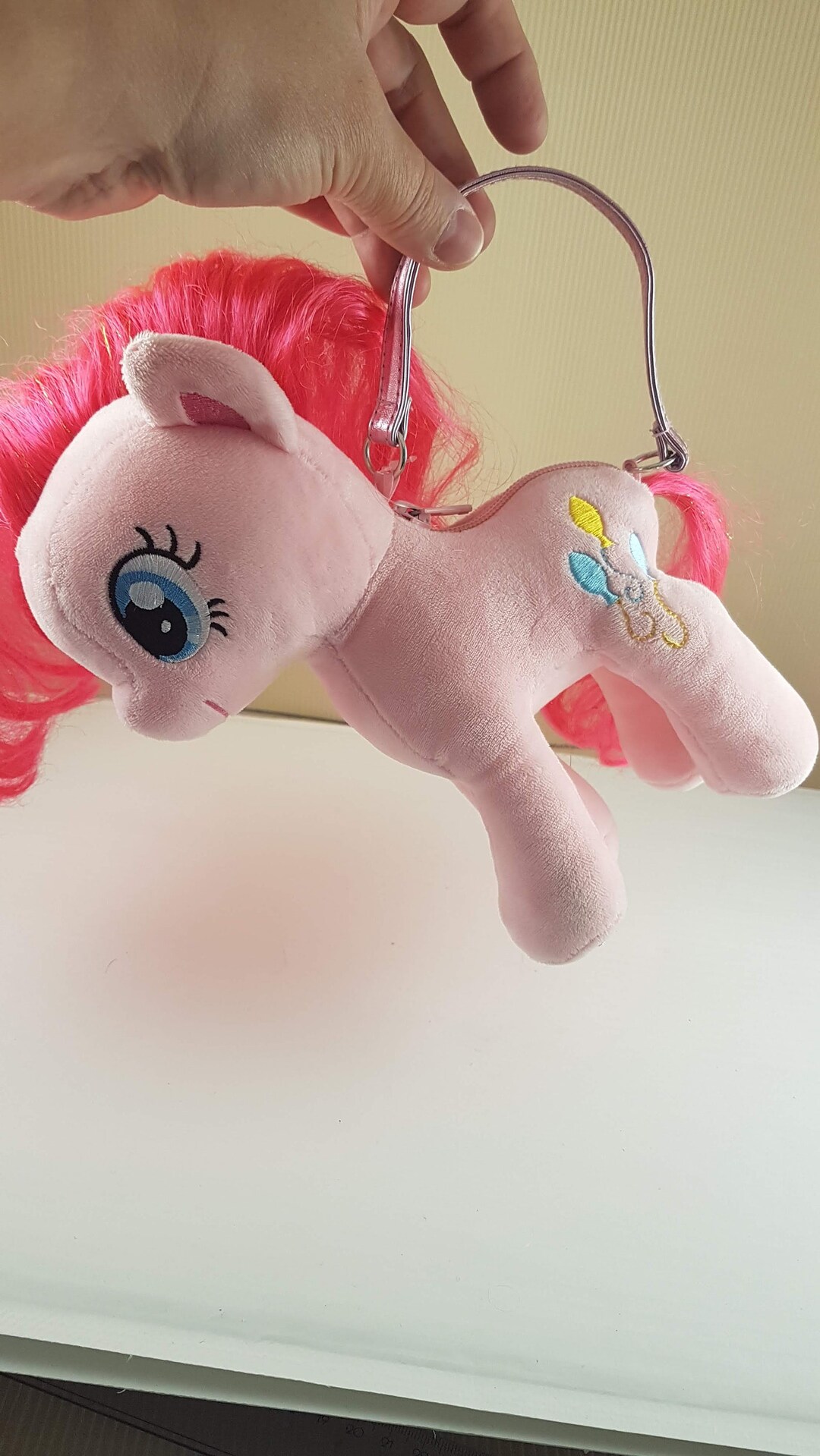 Ty My Little Pony Pinkie Pie Plush Soft Toy Handbag - Etsy