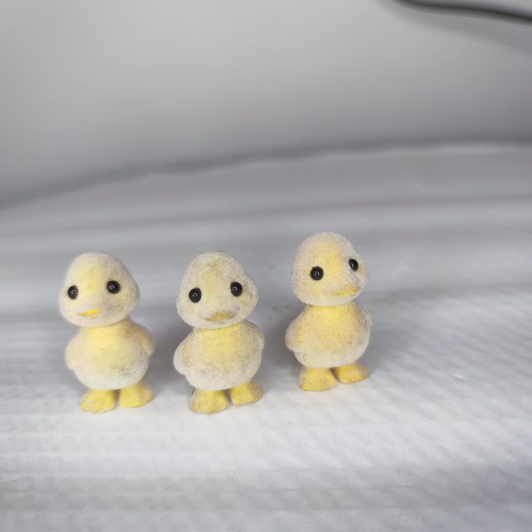 Calico Critters Puddleford Duck Babies Sylvanian Family Set of Three - Etsy