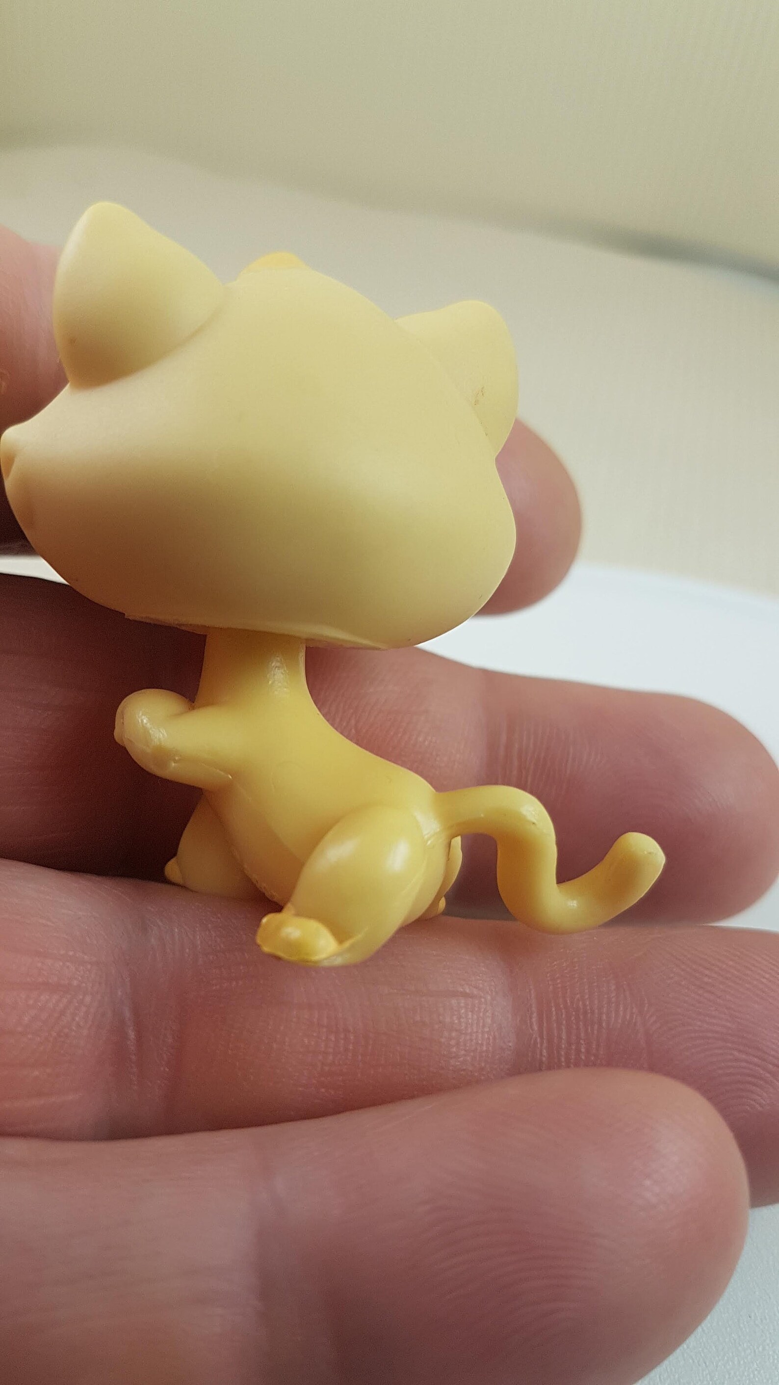 Littlest Pet Shop Yellow Cat 1035 Blue Dot Eyes Kitty Kitten - Etsy