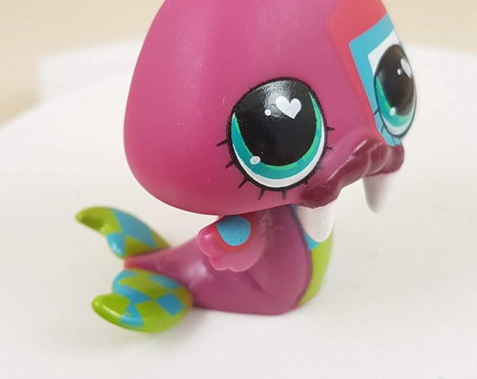 Littlest Pet Shop No Special Edition Mod Walrus Purple LPS - Etsy