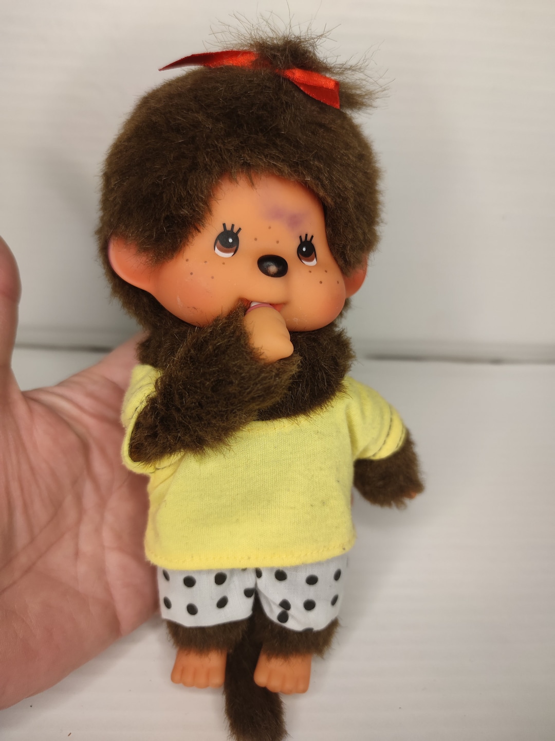 Vintage Monchhichi, Monchichi Doll, Little Monkey Girl, Gift Idea - Etsy
