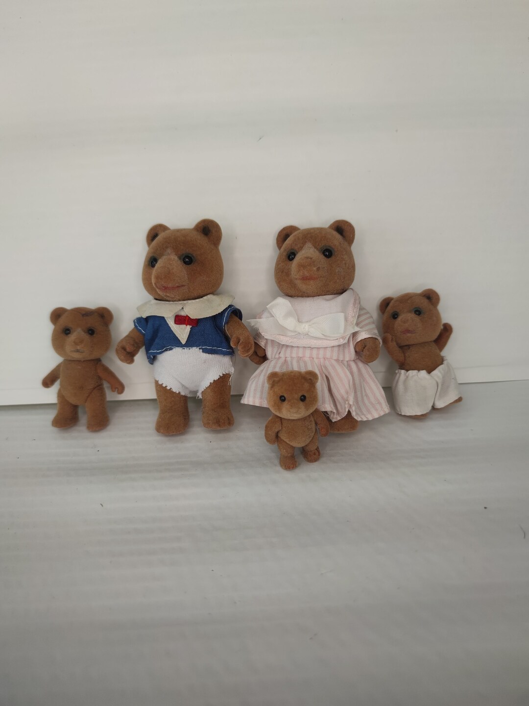 Calico Critters Bear Family of 5, Sylvanian Family - Etsy