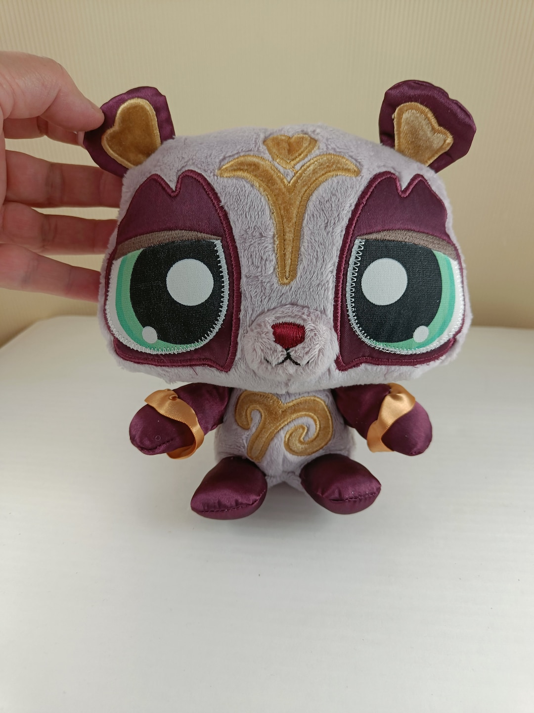 Littlest Pet Shop - Hasbro LPSO- Plush Toy Panda Bear,pre-owned - Etsy